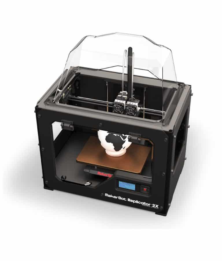 MakerBot Replicator 2x Dual Extruder 3D Printer | Solvelight Robotics